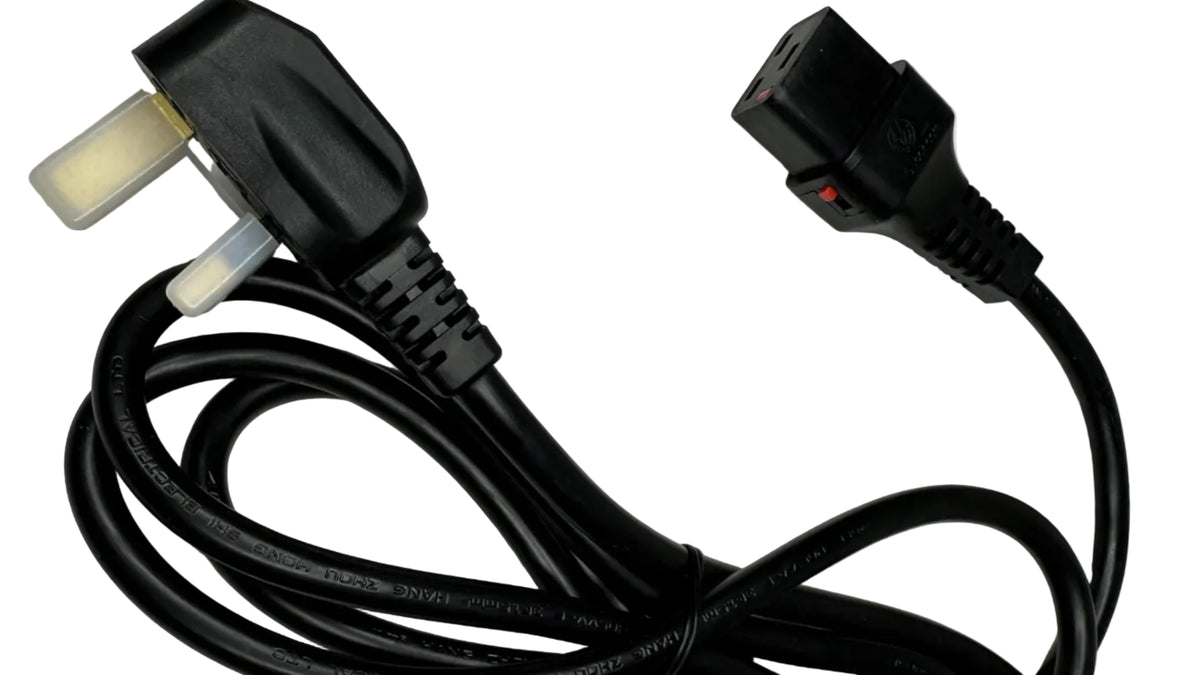 UK13 HO5VV-F3x1.5mm Black 2M Locking C19 – Mcc Power Accessories